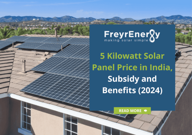 5kW Solar System Price with Subsidy |5 किलोवाट सोलर पावर प्लांट प्राइस
