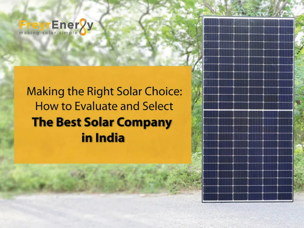 Choosing the Best Solar Company in India: A Complete Guide (2025)