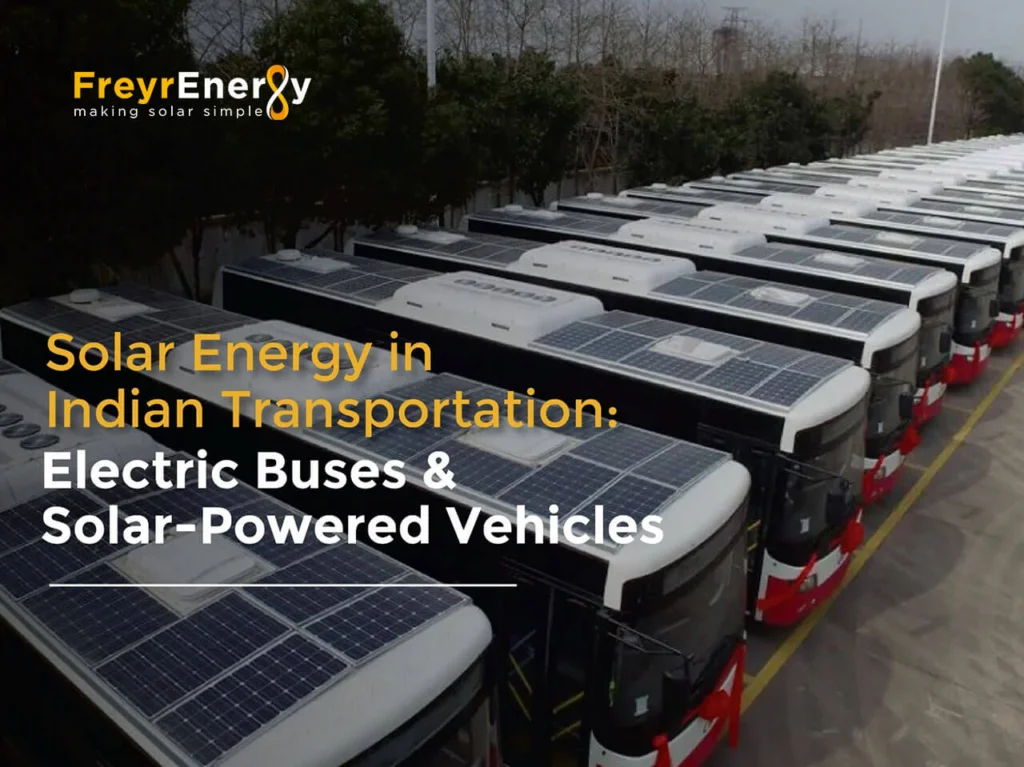 Solar Energy in Indian Transportation: Electric Buses and Solar-Powered ...