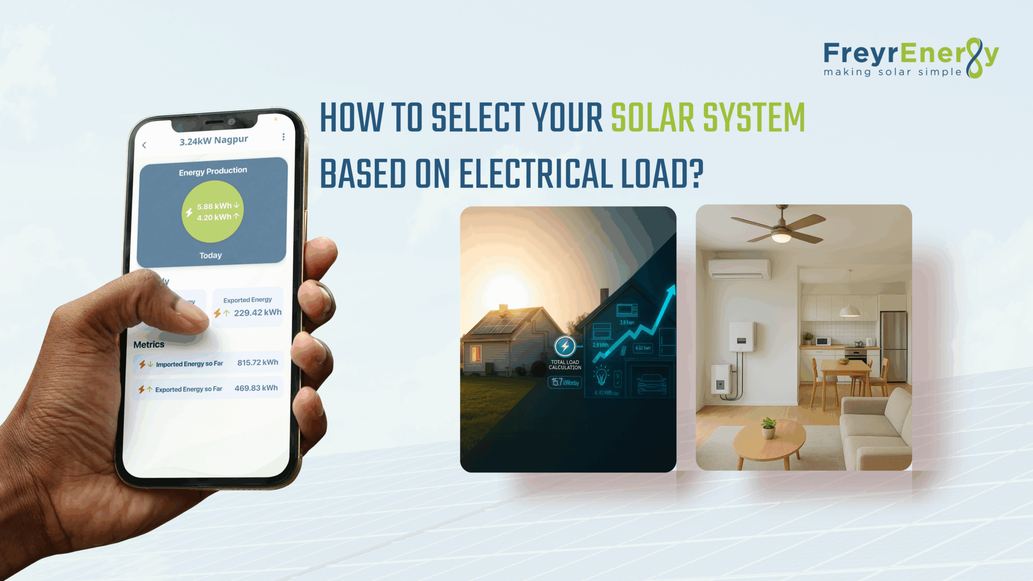 How to Calculate Electrical Load for Home Appliances | Solar Load ...