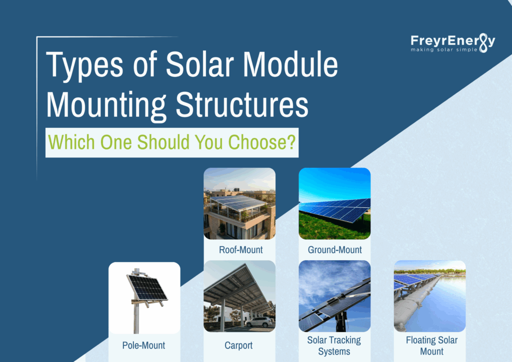 Solar Mounting Structures in India: Types, Materials & Benefits